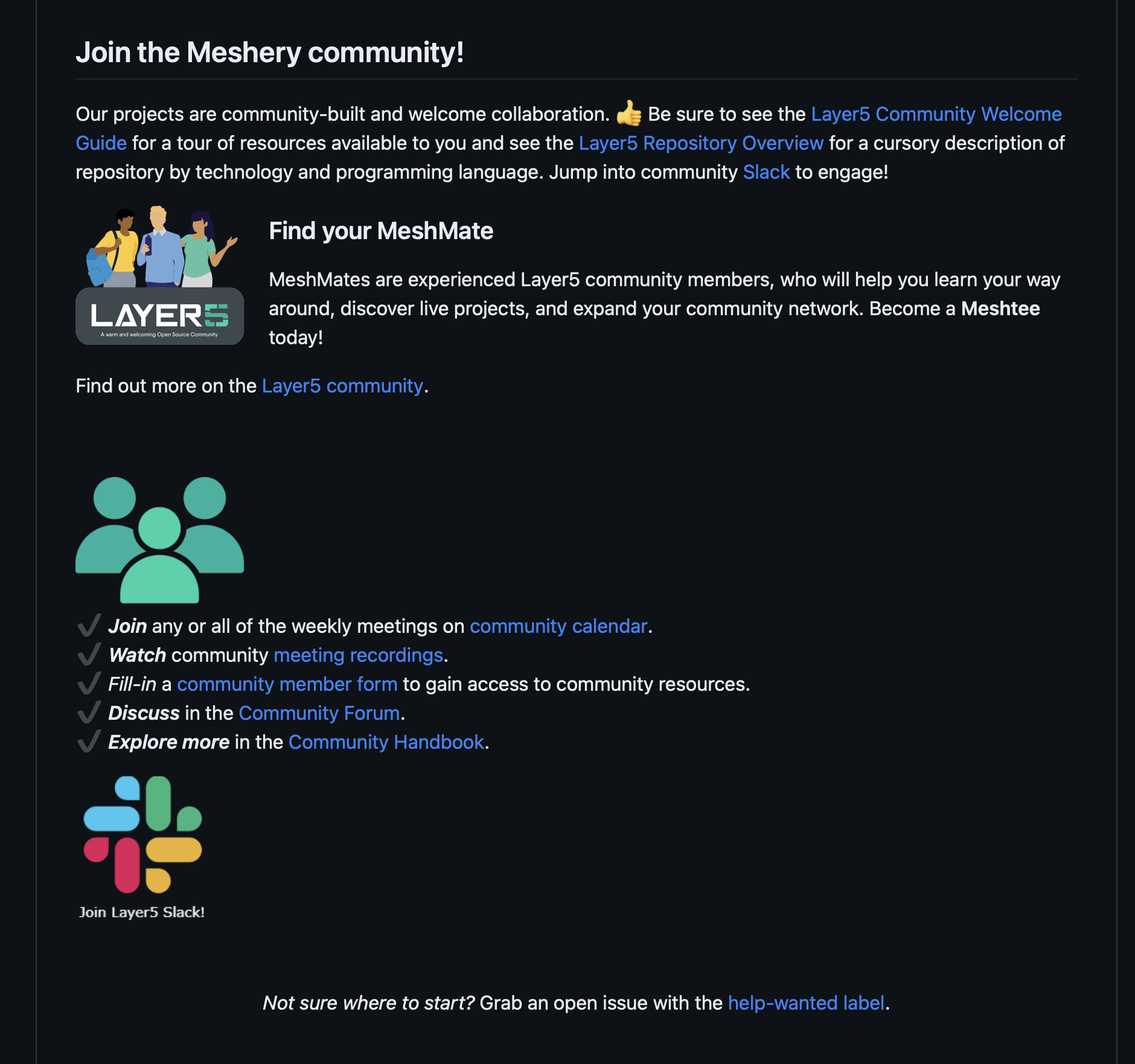 [Docs] Wrap words around images in readme.md · Issue #7496 · meshery/meshery · GitHub