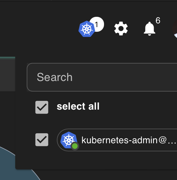 [UI] Position K8s Context Switcher Drawer under the page title bar ...