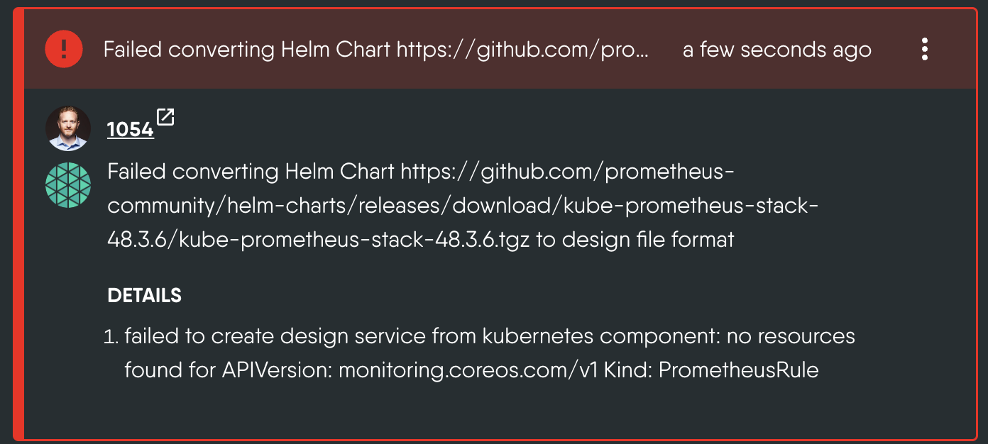 [Helm] Allow charts with unrecognized components to be imported · Issue #9010 · meshery/meshery ...
