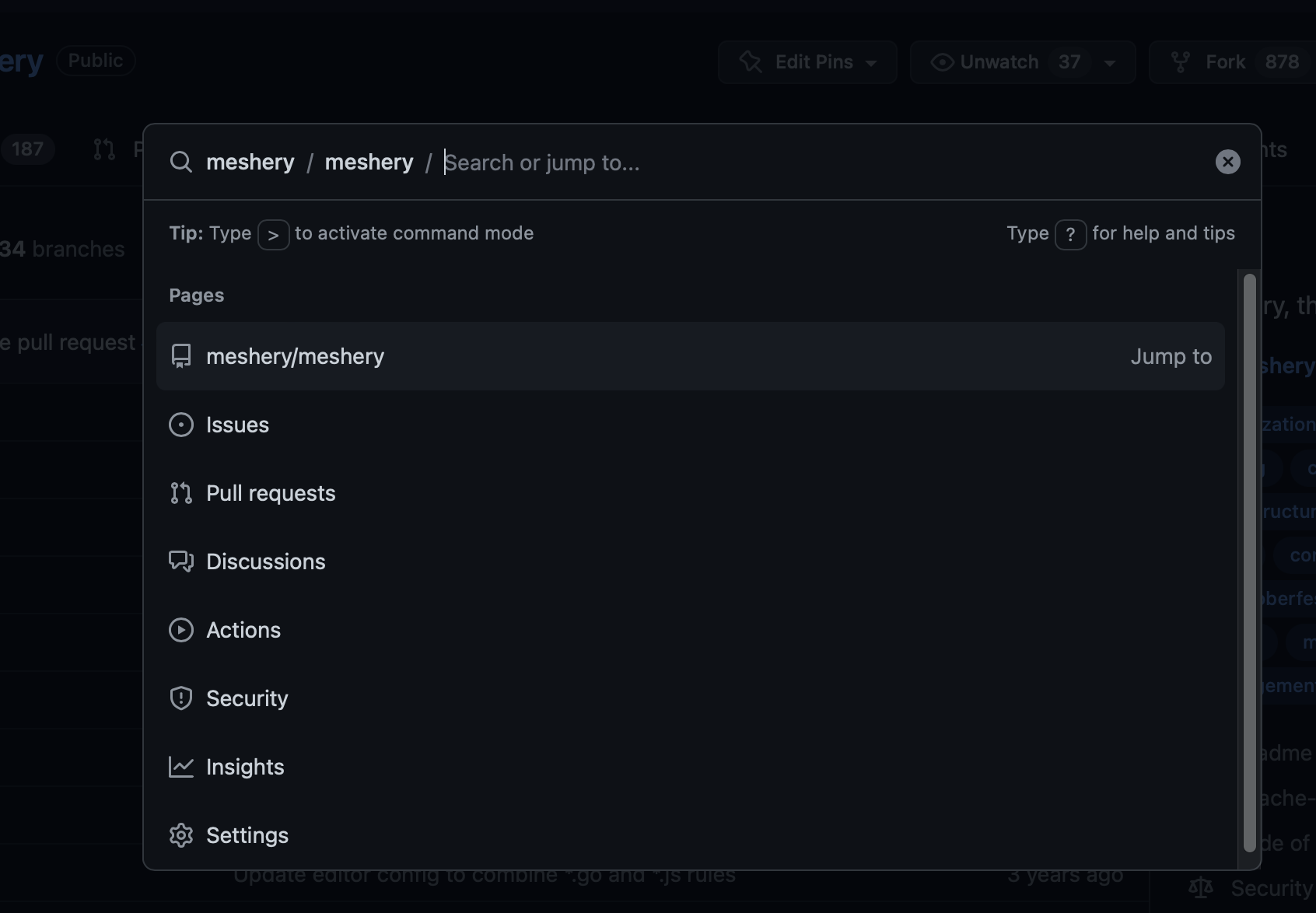 [New Feature] Command Bar in Docs · Issue #11 · layer5io/docs · GitHub