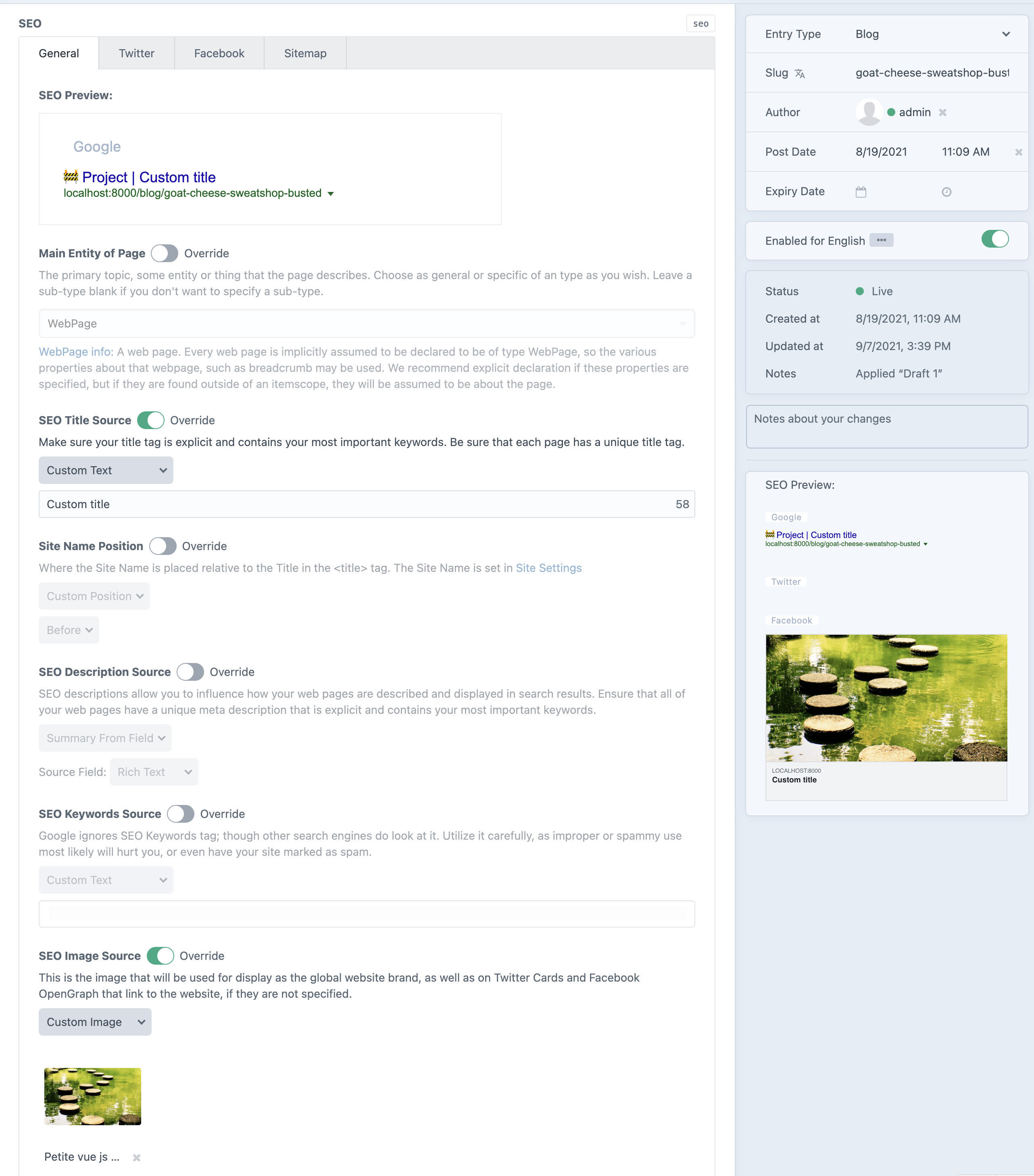 SEO settings field - image overrride not working · Issue #962 · nystudio107/craft-seomatic · GitHub
