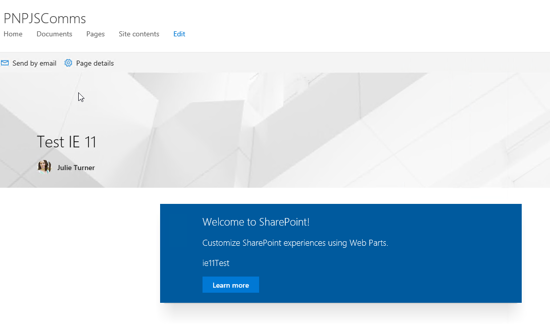 Occur "Invariant Violation" error when use IE11 mode · Issue #1105 · pnp/pnpjs · GitHub