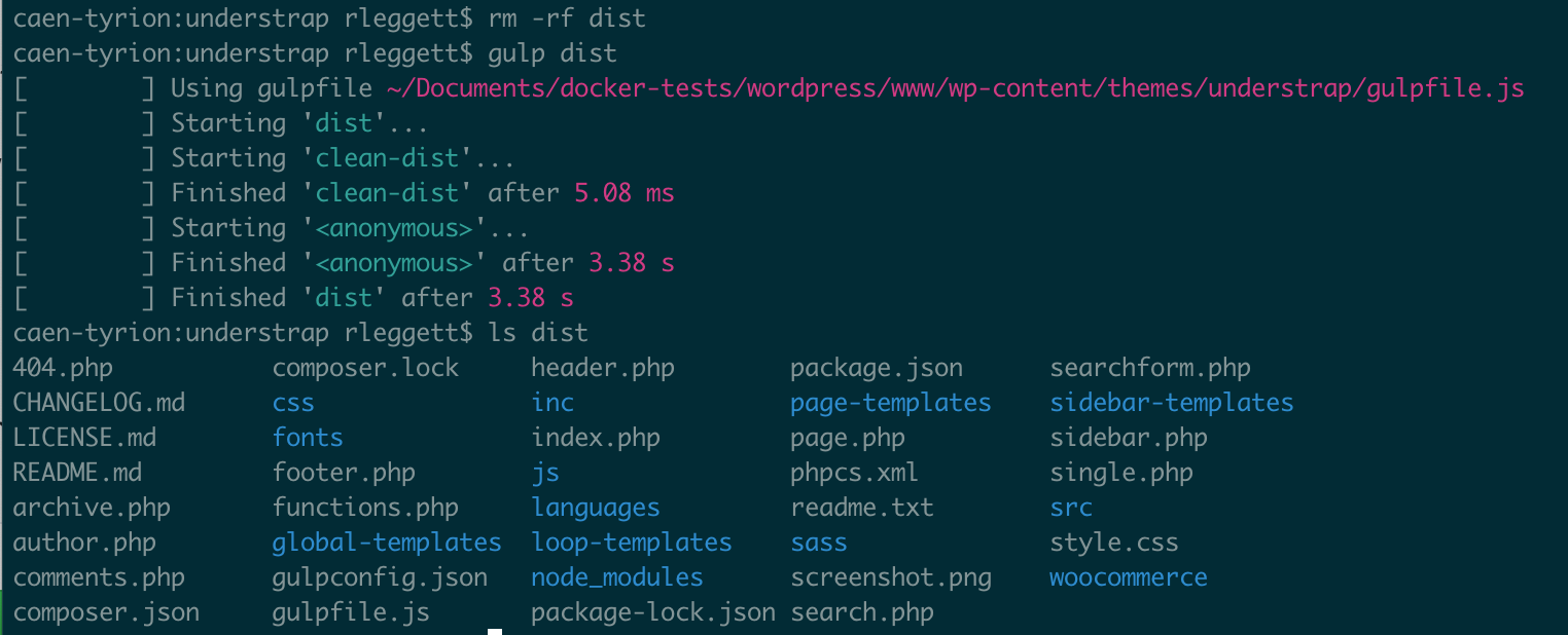 Is Gulp Dist Supposed To Copy Gulpfile Js And Gulpconfig Json To Dist Directory · Issue 1066