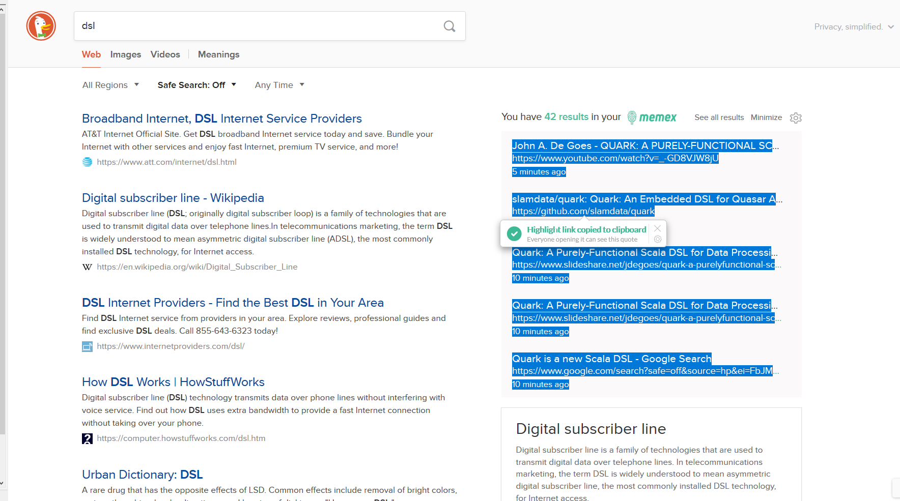 Share memex search · Issue #448 · WorldBrain/Memex · GitHub