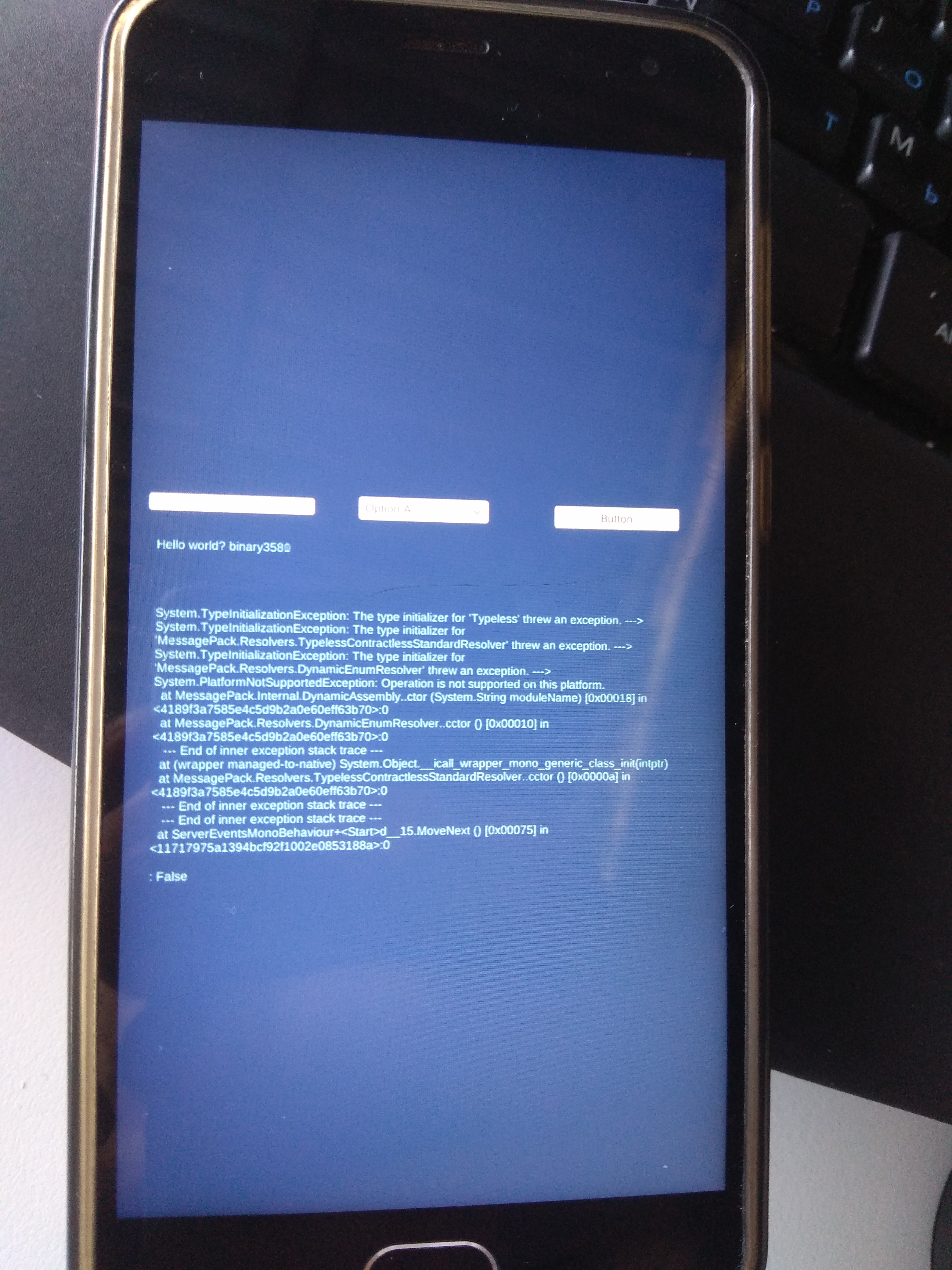 `MessagePackSerializer.Typeless` cannot be used in AOT wich not emit platforms · Issue #337 ...