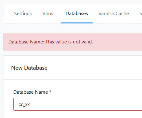 PHP Site , name of the database with the underscore can't add · Issue #252 · cloudpanel-io ...