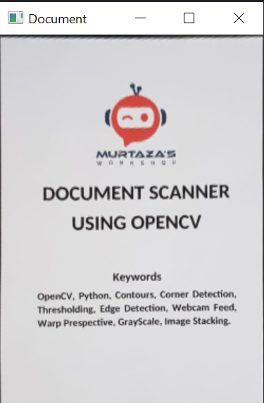 GitHub - MuhammadJamshaidGhaffar/Document-Scanner: This is a document ...