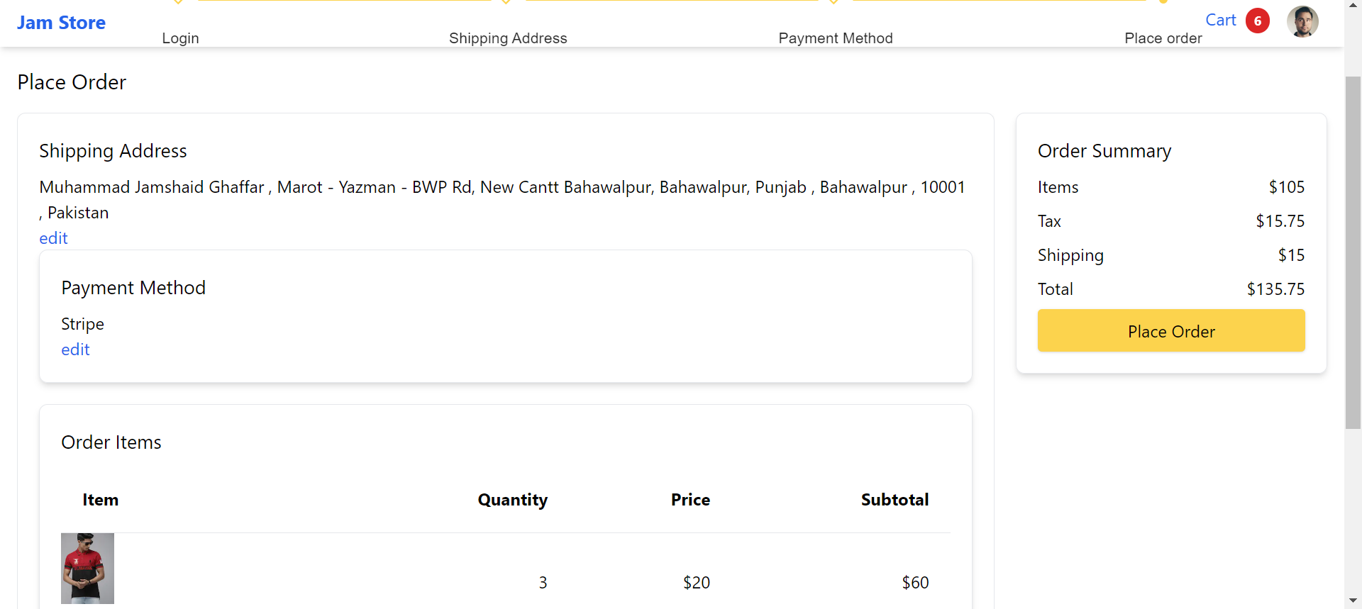 GitHub - MuhammadJamshaidGhaffar/E-commerce-Website