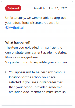 Github Education Verification Failures · community · Discussion #51791 · GitHub
