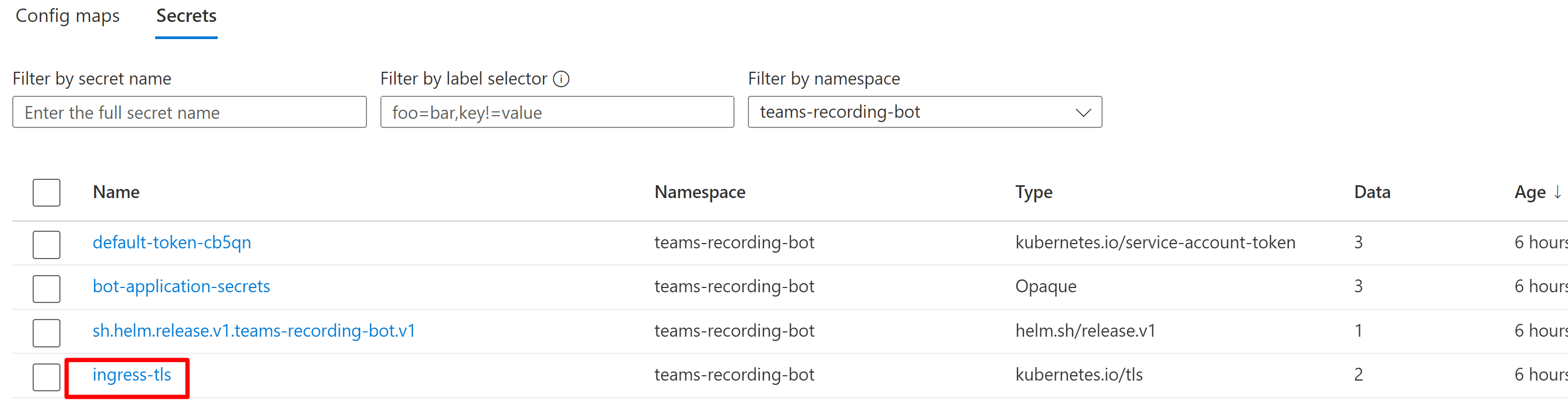 AKS Teams Recording Bot Sample deployment files does not work with ...