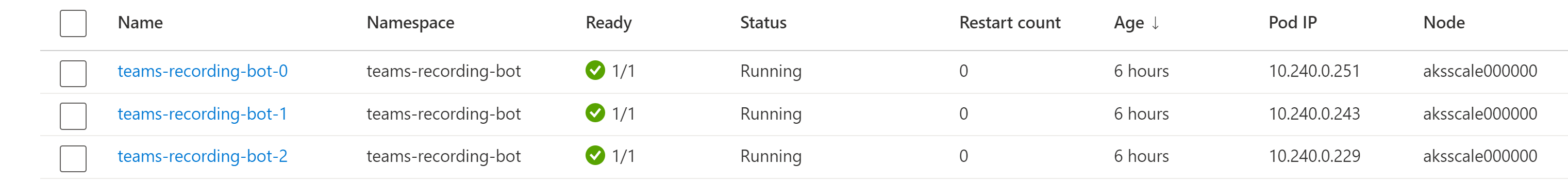 AKS Teams Recording Bot Sample deployment files does not work with ...