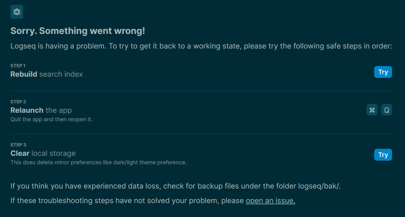 Error On A Published Graph When Clicking On Block Ref Indicator · Issue 6951 · Logseq Logseq