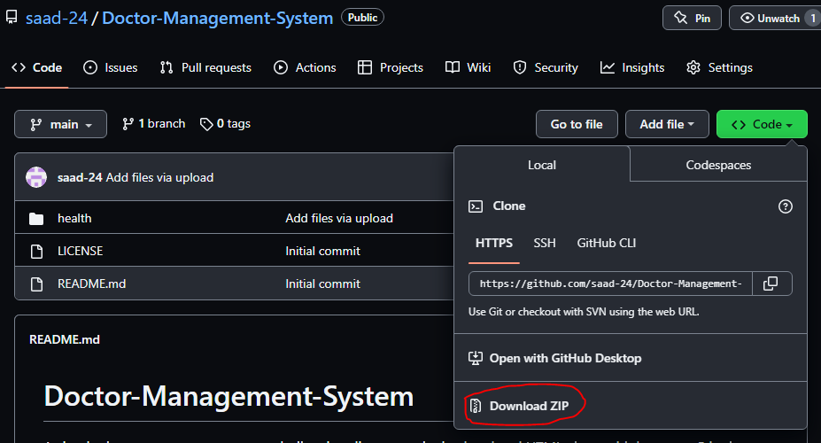 GitHub - saad-24/Doctor-Management-System: A simple doctor management ...