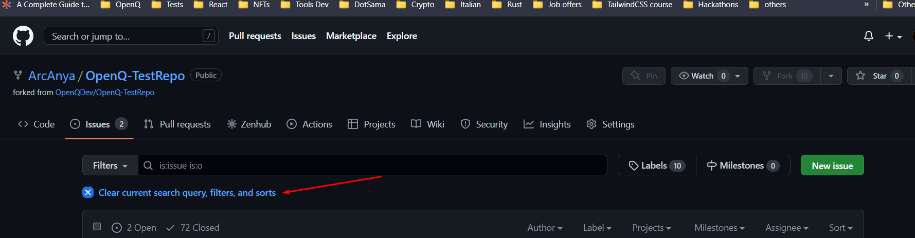 GitHub inspired improvement on label search · Issue #795 · OpenQDev/OpenQ-Frontend · GitHub