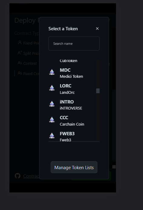 [Mobile UI] Select Token Modal too thin · Issue #963 · OpenQDev/OpenQ-Frontend · GitHub