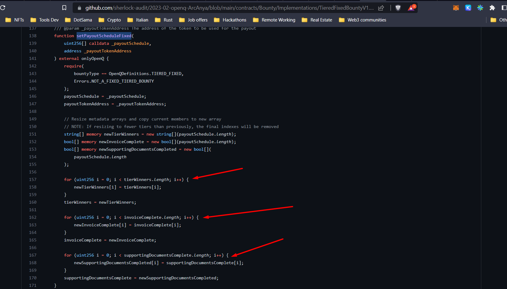 ArcAnya - Minor Bug in the setPayoutScheduleFixed function · Issue #117 · sherlock-audit/2023-02 ...