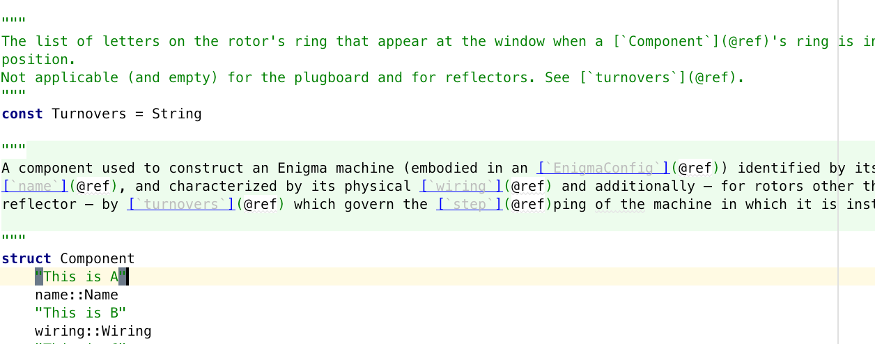 Unexpected comment highlighting · Issue #581 · JuliaEditorSupport/julia-intellij · GitHub
