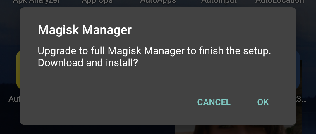 Manager can't update itself · Issue #3899 · topjohnwu/Magisk · GitHub
