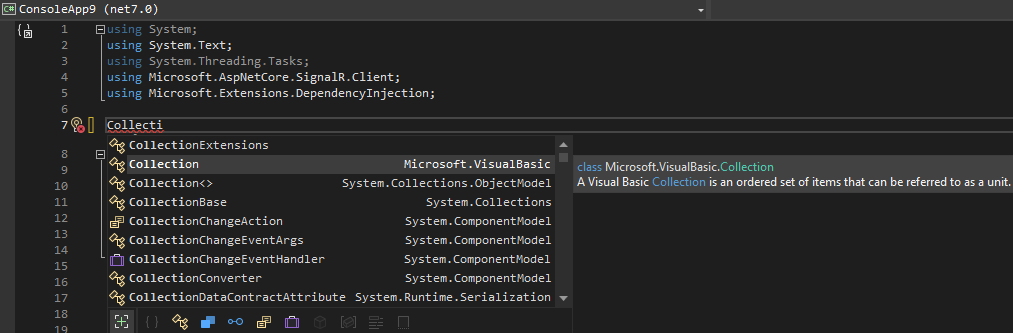 Upgraded to net6.0 recently and noticing references of packages like Microsoft.VisualBasic in ...