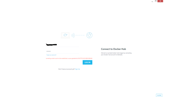 [Windows] Error contacting docker hub · Issue #676 · docker/kitematic · GitHub