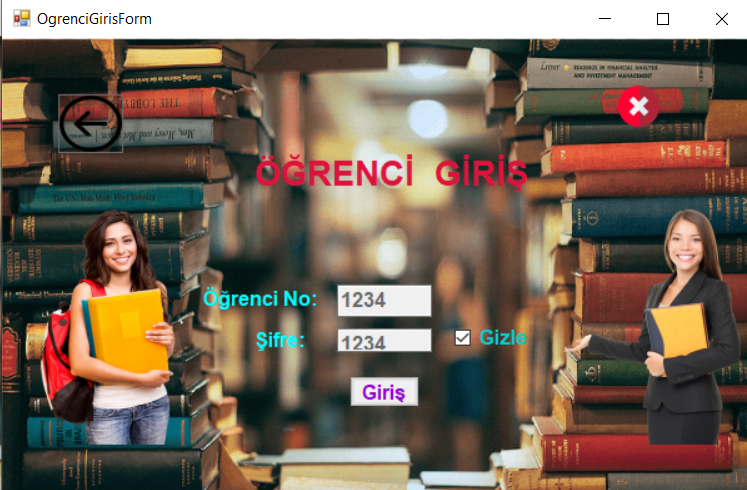 GitHub - melikeay45/Kutuphane-Otomansyonu: Katmanlı mimaride Access veritanbanı ve C# ...
