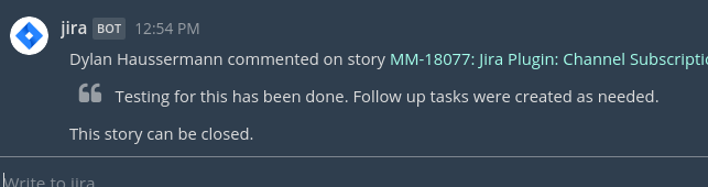 Posts for Jira comments with line breaks show a quote but not all the text is indented · Issue ...