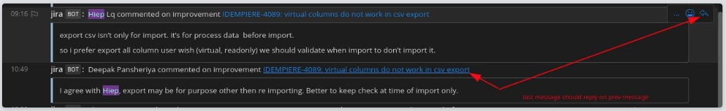Support threading for webhook notifications · Issue #492 · mattermost/mattermost-plugin-jira ...
