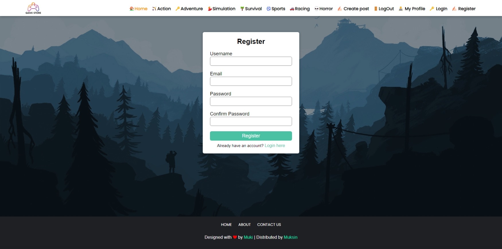 GitHub - muki01/Gaming_Website_Template: This is my responsive Gaming ...