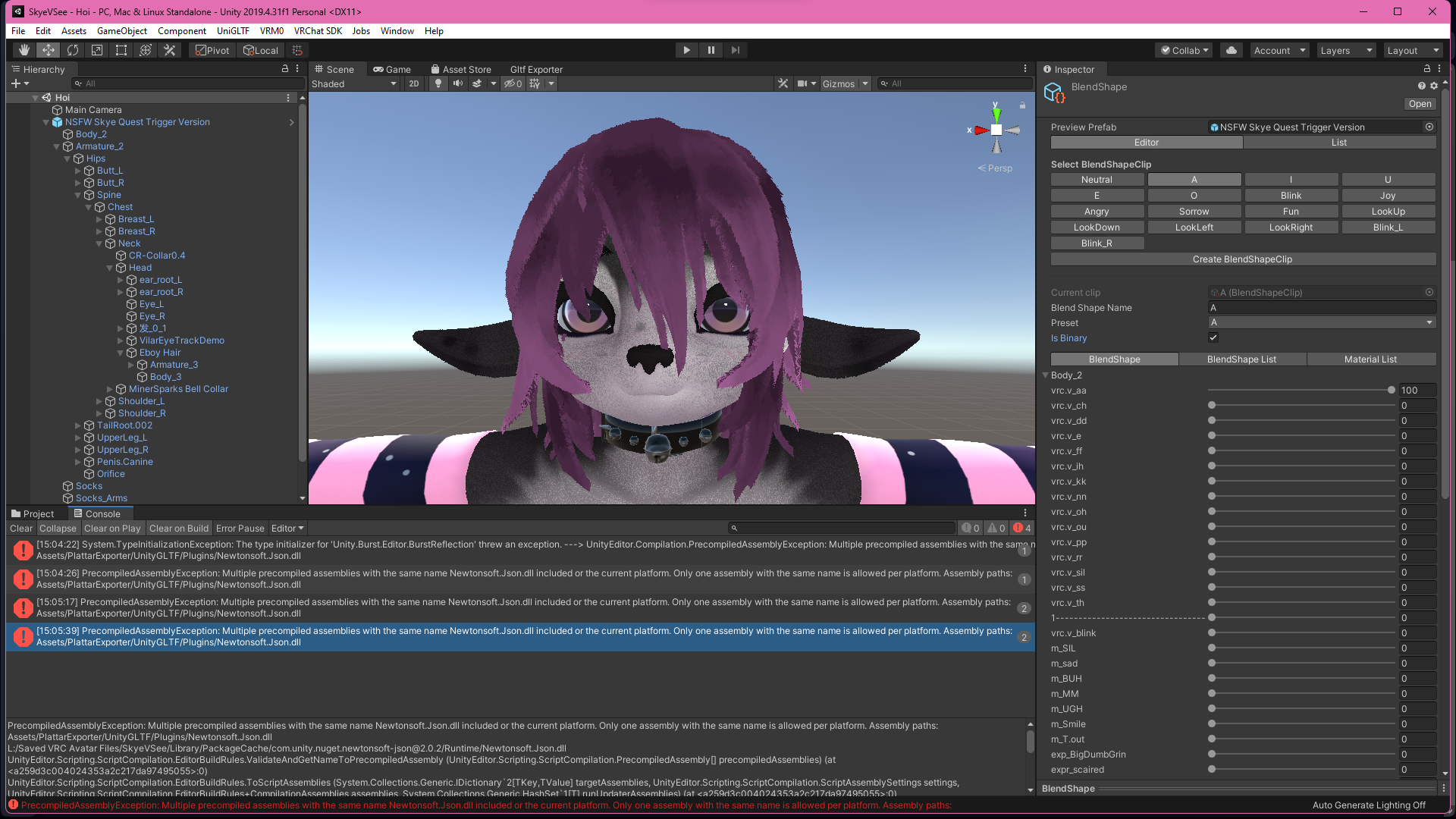 Windows 11. UniVRM break. · Issue #2166 · vrm-c/UniVRM · GitHub