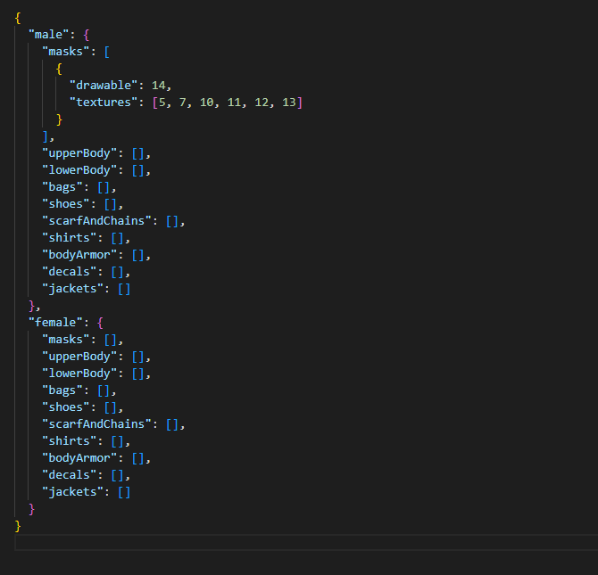 blacklist problem · Issue #31 · iLLeniumStudios/illenium-appearance · GitHub