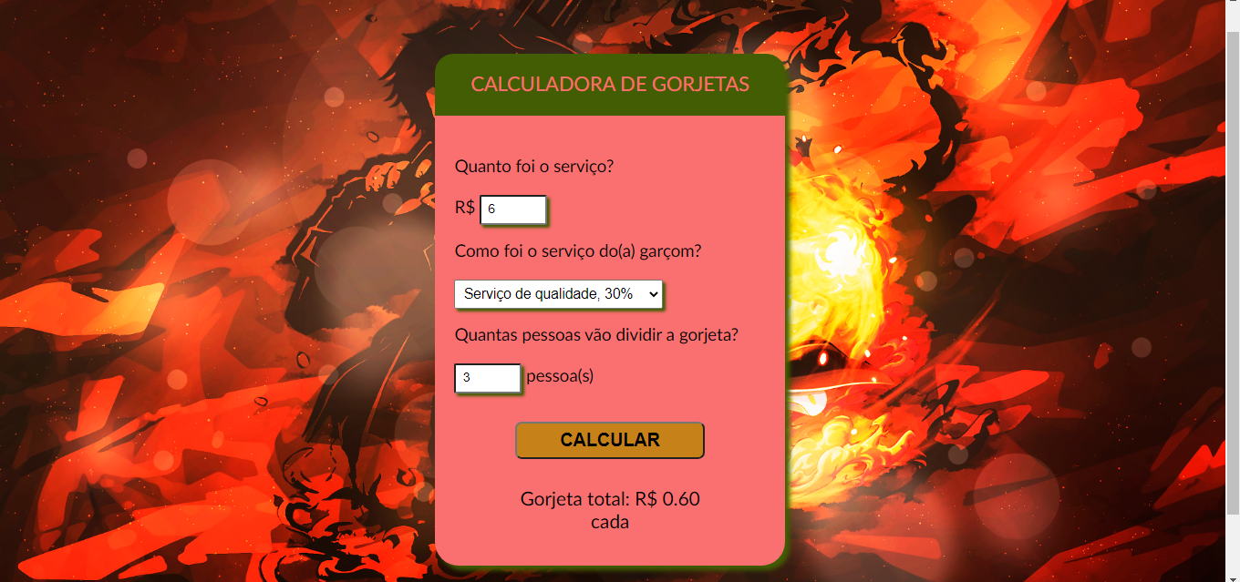 GitHub - RodrigoRVSN/Calculadora-De-Gorjetas