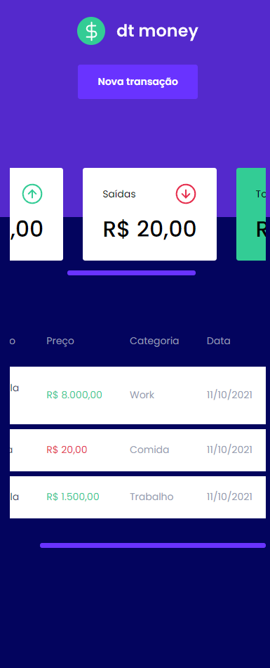 GitHub - RodrigoRVSN/dtmoney: 🚀 Site to manage your finances