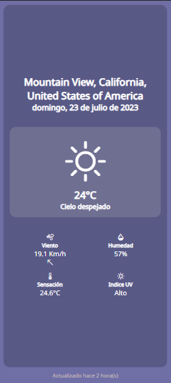 GitHub - eliascando/ClimaExpress: Aplicacion Web para el clima!