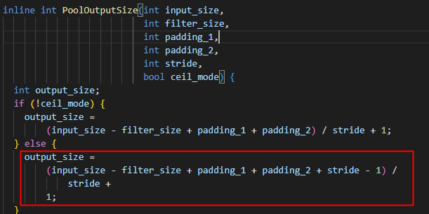 Pool2d在ceil Mode True情况下,某些特定case计算存在bug。 · Issue 51542 · Paddlepaddle Paddle · Github
