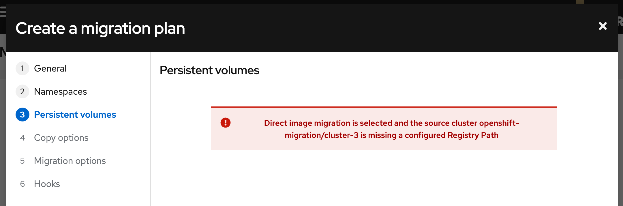 Bug 1904165: PV discovery screen raises error in mig-ui with new direct migration setup · Issue ...
