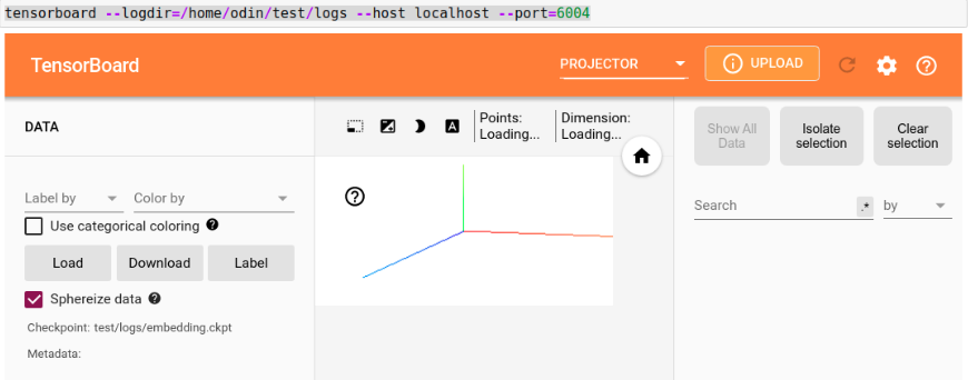 "No checkpoint found" TensorBoard projector · Issue #4673 · tensorflow/tensorboard · GitHub