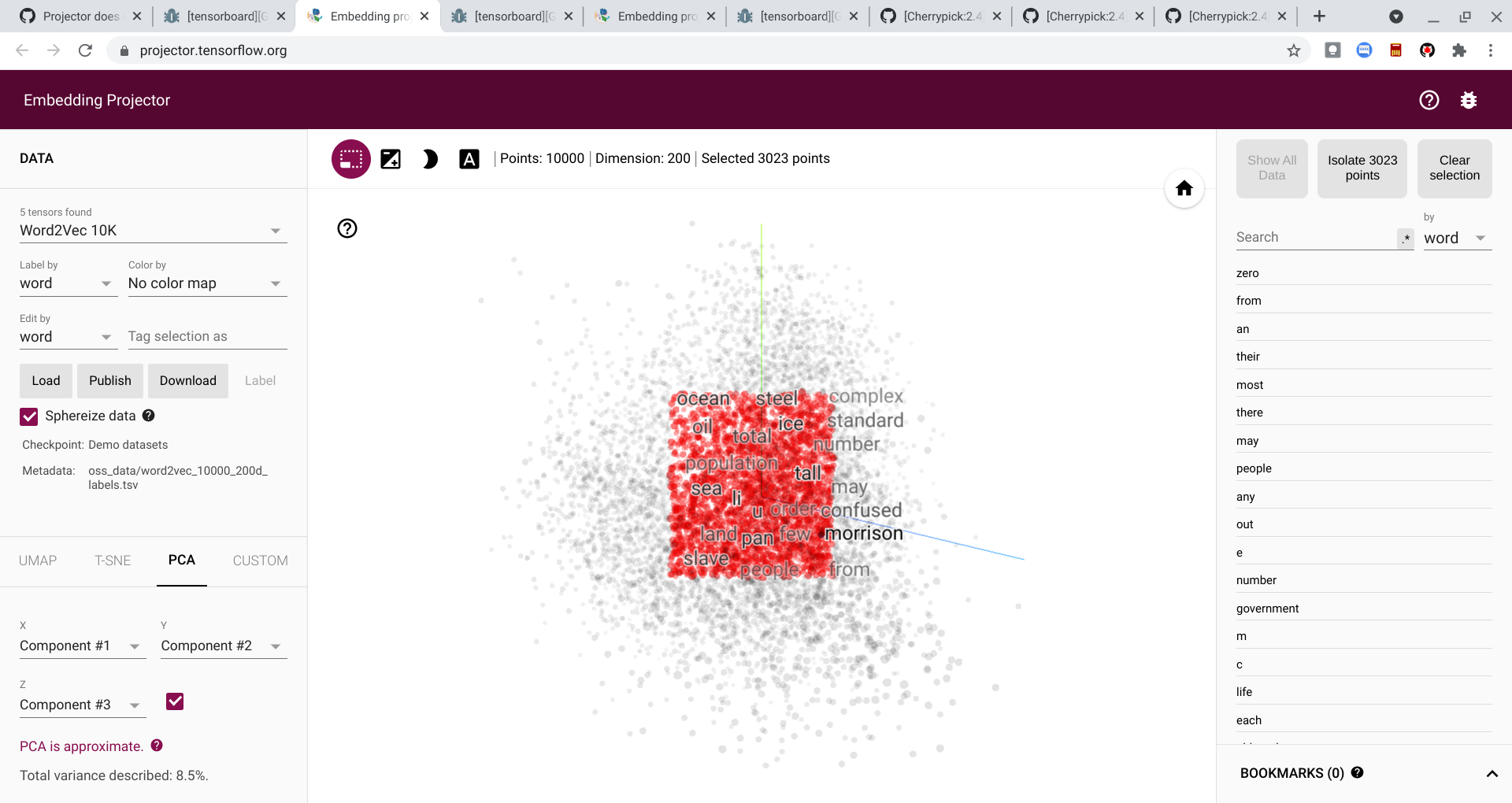 Projector does not show bounding box of selection when night mode is enabled · Issue #4747 ...