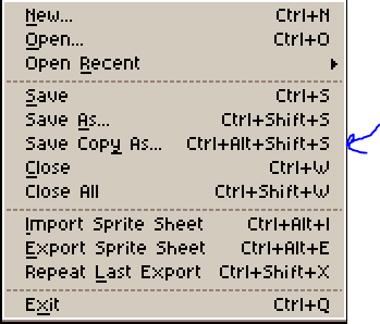 No Export Button For Libresprite · Issue #362 · LibreSprite/LibreSprite · GitHub