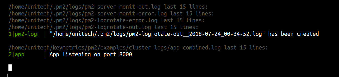 Log Configuration Is Ignored In Cluster Mode · Issue 3384 · Unitechpm2 · Github