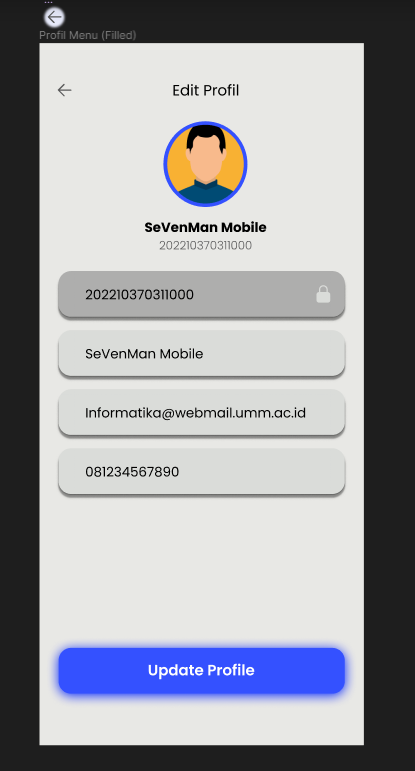 membuat halaman profile (front-end) · Issue #5 · sutrisnoadit/sevenman-mobile · GitHub