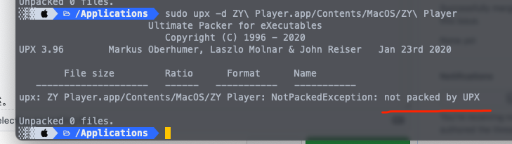 您没有权限来打开应用程序“ZY Player.app”。 · Issue #630 · Hunlongyu/ZY-Player · GitHub