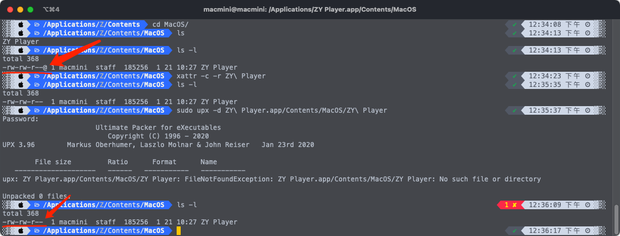 您没有权限来打开应用程序“ZY Player.app”。 · Issue #630 · Hunlongyu/ZY-Player · GitHub