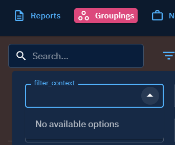 Bug: Context Filter in Groupings · Issue #2667 · OpenCTI-Platform/opencti · GitHub