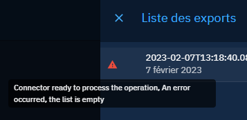 List export errors (ordering, cases, location) · Issue #2821 · OpenCTI ...