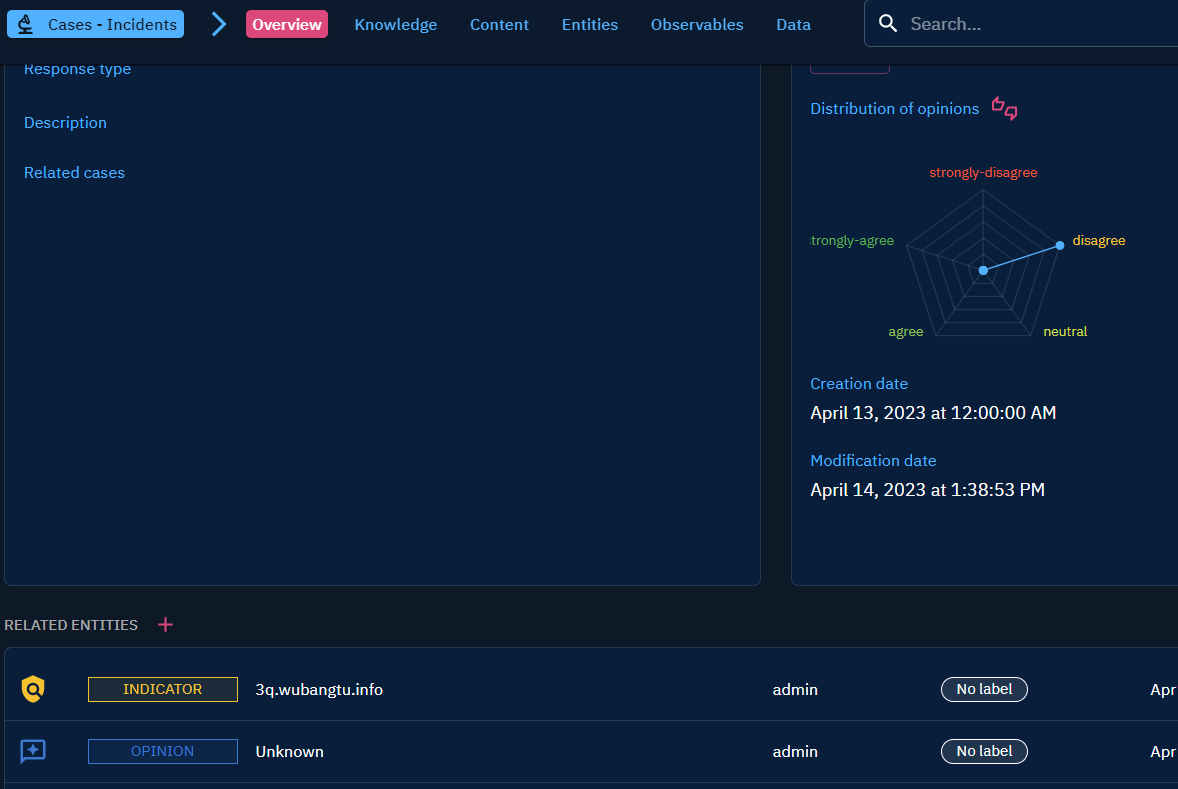 Unknown Opinion in related entities and timelines · Issue #3156 ...