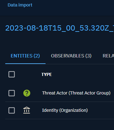 Missing icon for Threat Actors in Workbench · Issue #4099 · OpenCTI ...