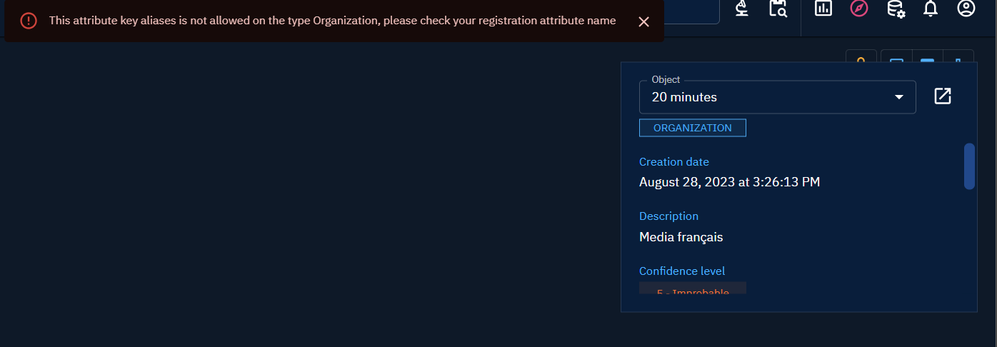Entity alias edition fields not working in graphs · Issue #4217 · OpenCTI-Platform/opencti · GitHub