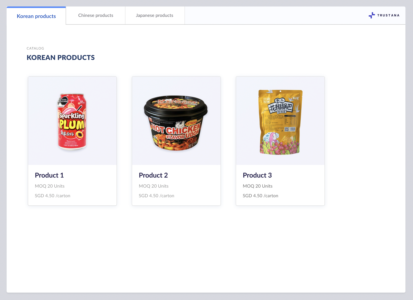 GitHub - BioxMech/trustana-frontend-assignment