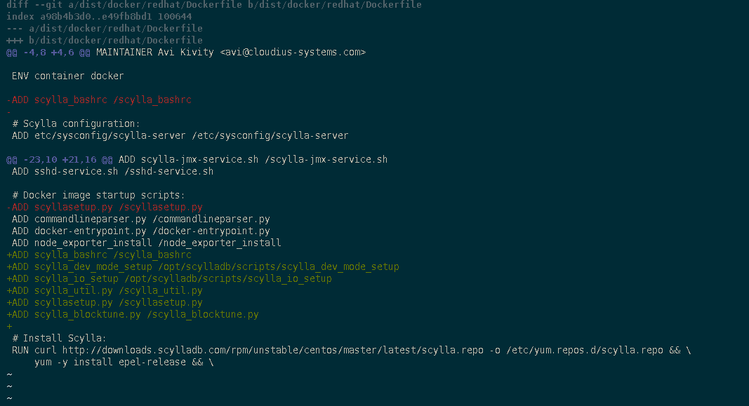 Broken Docker images in next-3.1 and master branchs · Issue #4621 · scylladb/scylladb · GitHub
