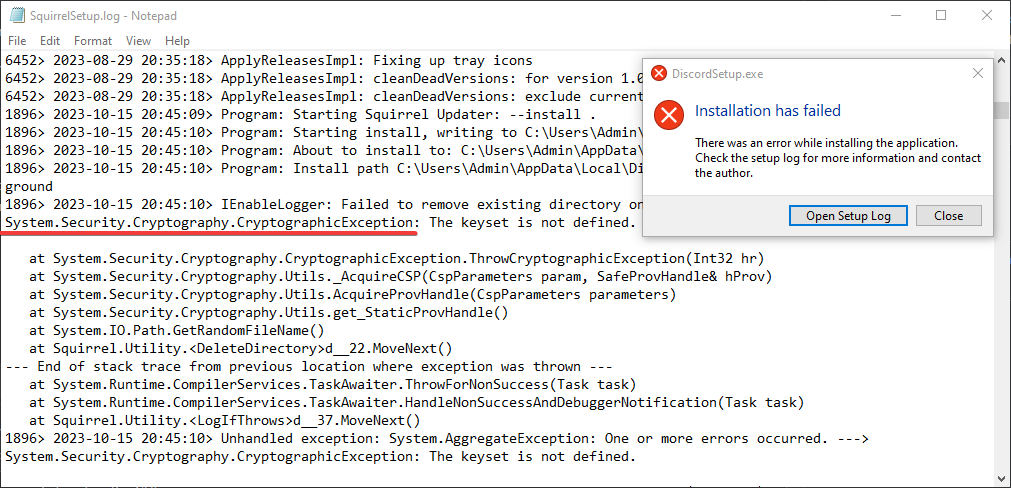 .NET crypto got killed, and maybe some C++ library too. · Issue #130 · LeDragoX/Win-Debloat ...